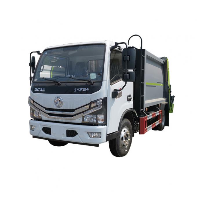 4x2 Wheel Municipal Garbage Truck 3300mm Wheelbase Trash Transport Truck