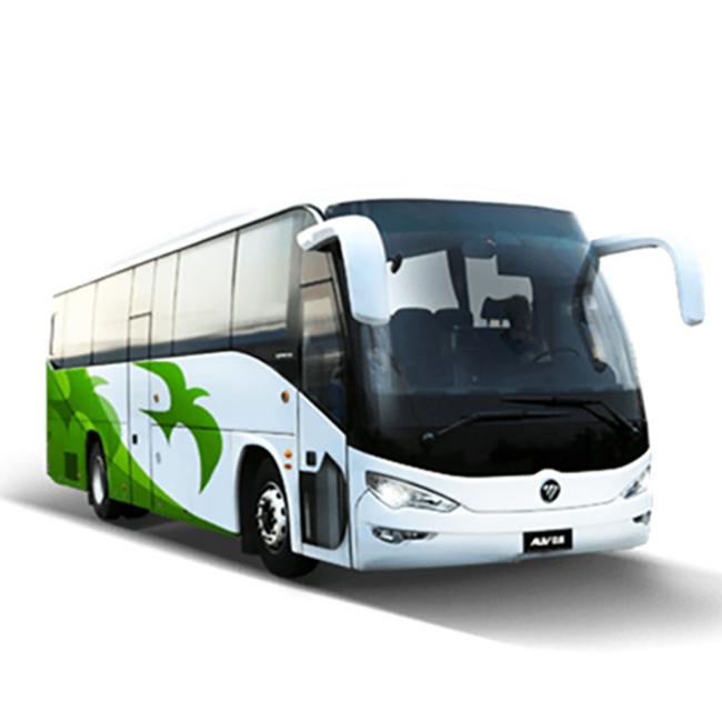 47 Seater Pure Electric Coach Buses New Energy EV 100km/h Highest Speed