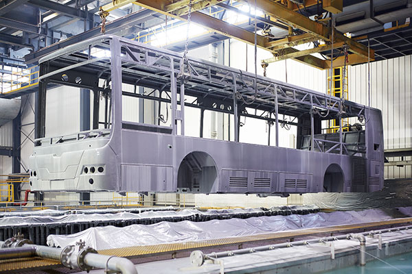 China Shiyan Hangtai Auto Parts Co., Ltd. factory production line