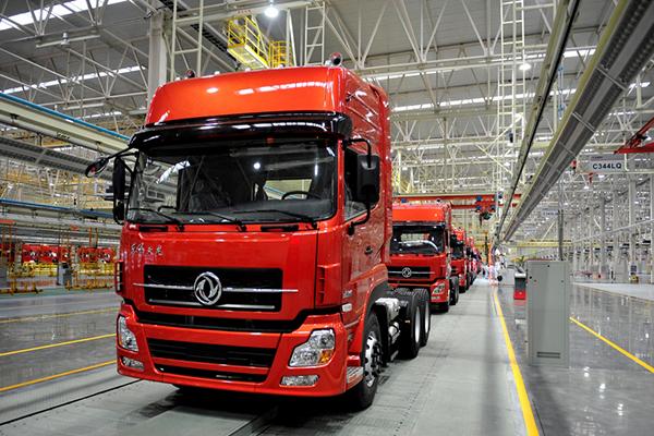 China Shiyan Hangtai Auto Parts Co., Ltd. factory production line