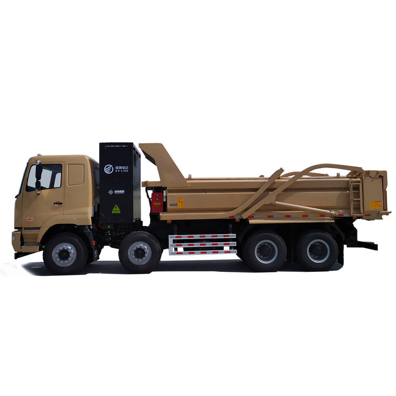 CAMC New Energy Electric Heavy Duty Dump Truck 8x4 12 Wheels Zero ...