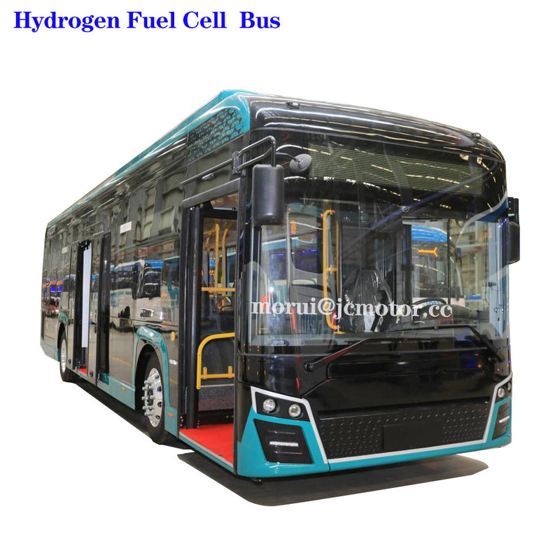 12m FCEV Hydrogen Fuel Cell Electric City Bus Low Floor 80km/h Maximum ...
