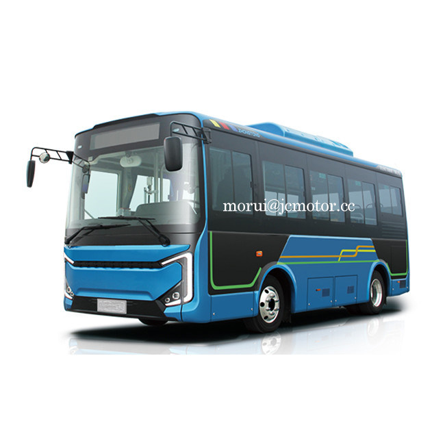 6.7m New Energy ZEV Electric Public Buses 45 Passenger Full Load 200KM ...