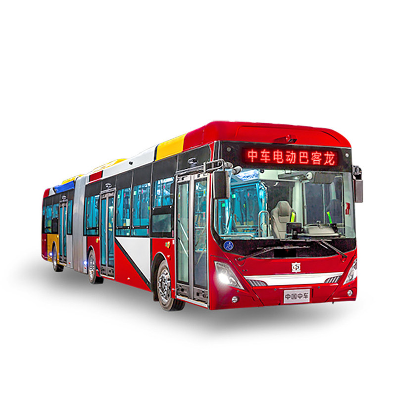 Urban Transport BRT Electric City Buses 18m 62 Seats 212KM Mileage Left ...