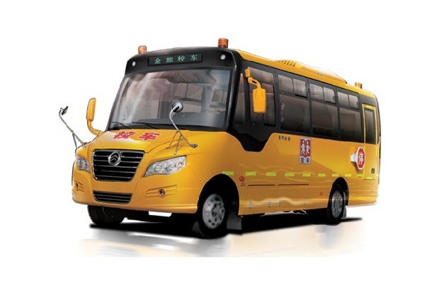 7.9m Student Shuttle Bus 24 - 45 Seats 140hp Diesel Engine Yellow ...