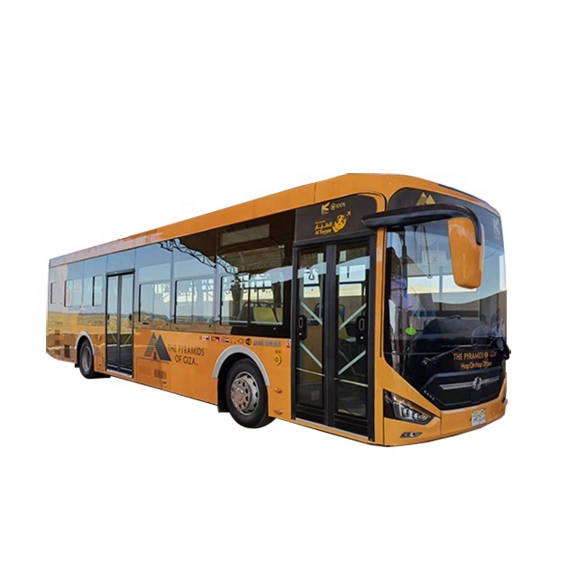 80 Passengers Electric Motor City Buses with Less Than 10 M Braking ...