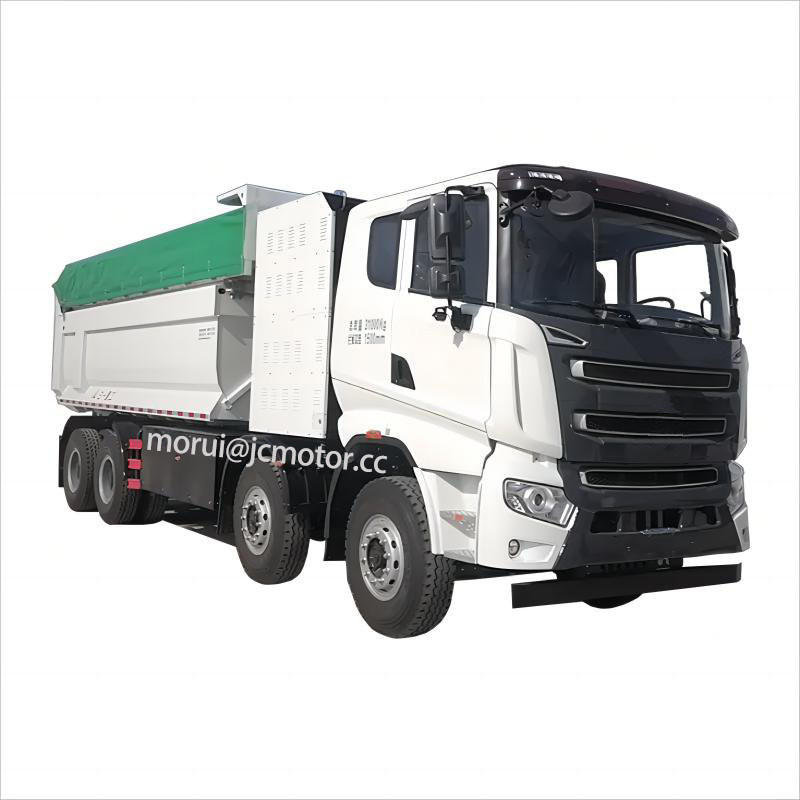 FCEV New Energy Hydrogen Electric Dump Truck 12 Wheels 8x4 31Ton 450km ...