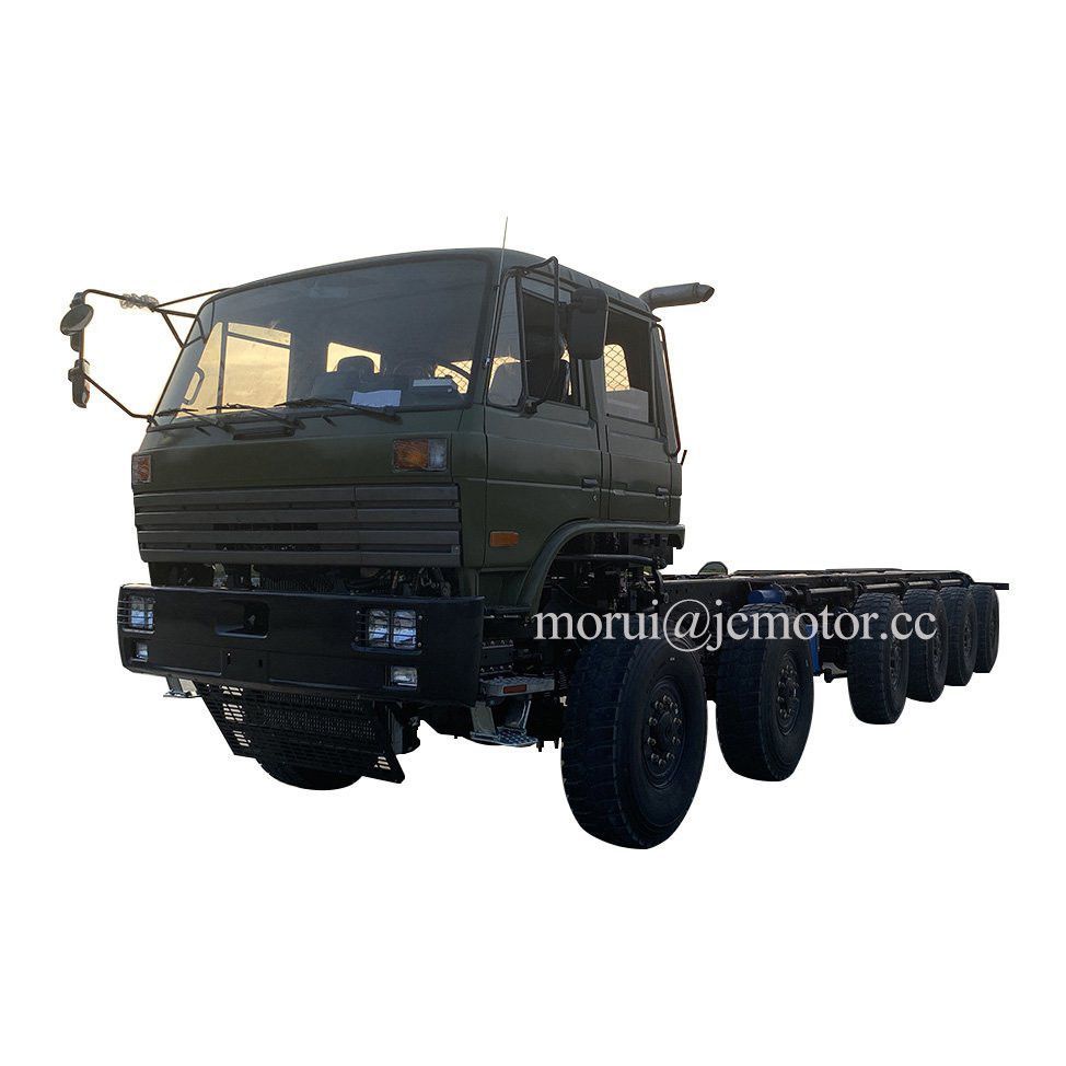 Military 12 Wheels Full Drive Six Axle Off Road Truck Chassis 12x12 ...