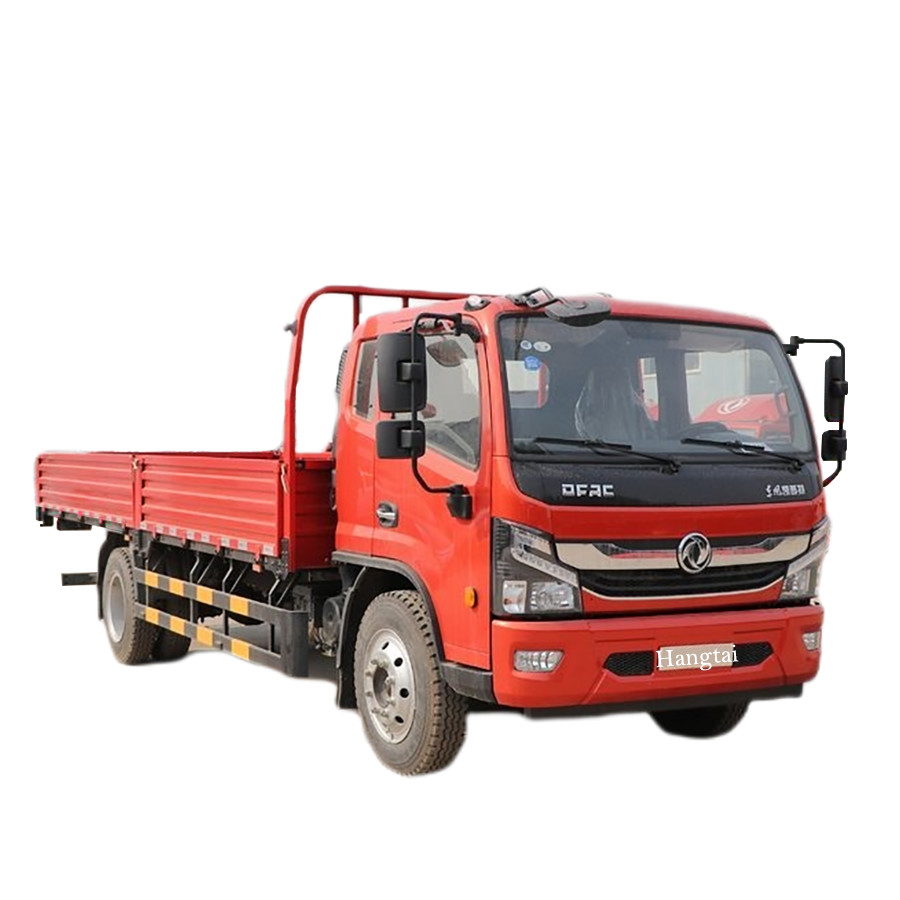 Long 6800mm Light Cargo Truck Logistics Transportation Column Plate 8MT ...