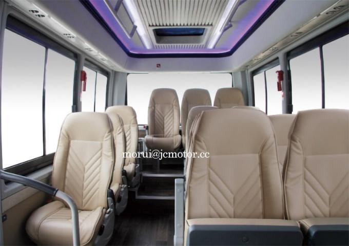 6m New Energy ZEV Electric Public Bus 16 Seats Full Load 200KM Employee ...